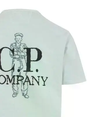 C.p. Company Garment Dyed T-shirts For Men
