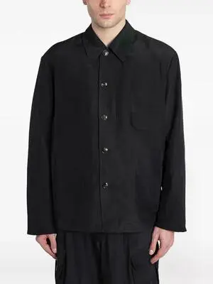 Giorgio Armani Buttoned Jacket - Black