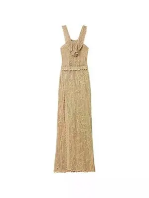 Isabel Marant Étoile Ornella Crochet Maxi Dress - Neutrals
