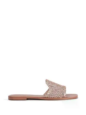 LE SILLA Gilda Embellished Sandals - Neutrals