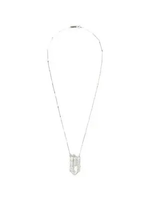 Isabel Marant Étoile Rock Crystal Necklace - Silver