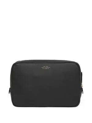Smythson Organiser Tech Pouch - Black