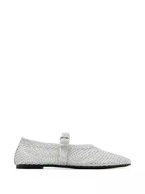 Senso Silver Tone Flats For Women