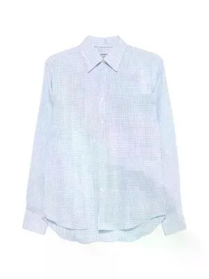 Canali Gingham-pattern Shirt
