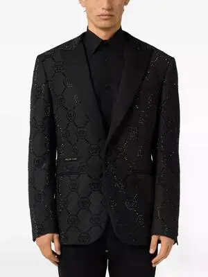 Philipp Plein Monogram Slim Blazer