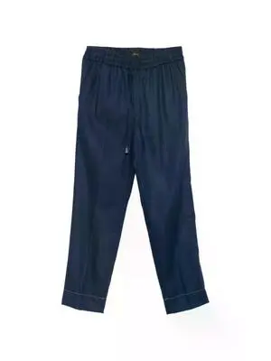 Brioni Drawstring Trousers - Blue