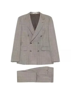 Tagliatore Double-breasted Suit - Neutrals