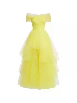 Gemy Maalouf Knee Length Evening Dresses