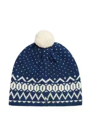 Polo Ralph Lauren Pompom Beanie Hat - Blue