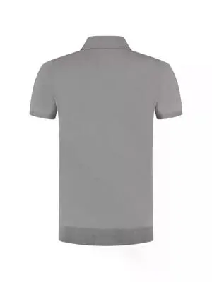 Kiton Ribbed-hem Polo Shirt