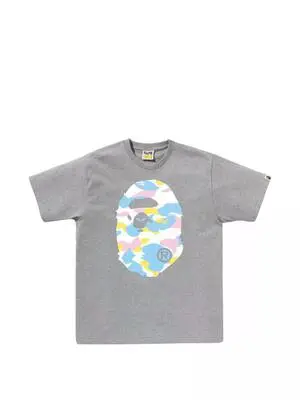 A BATHING APE Camouflage T-shirt - Grey
