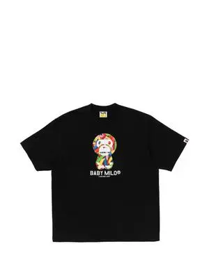 A BATHING APE Ape Graphic T-shirt Black