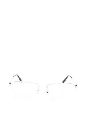 Cartier Rectangle-frame Glasses - Silver