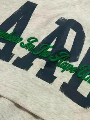 AAPE BY *A BATHING APE Embroidered Logo Camouflage Pocket Shorts