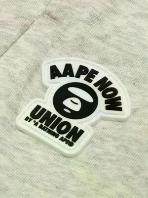 AAPE BY *A BATHING APE Embroidered Logo Camouflage Pocket Shorts