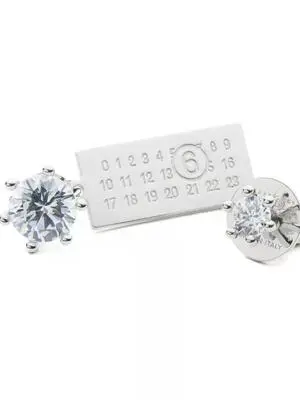 MAISON MARGIELA Tone Charm Earrings