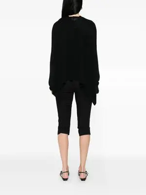 BEYOU Cashmere V-neck Poncho