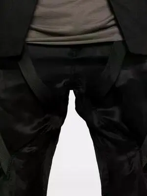 Rick Owens Mega Strapped Suspenders Trousers