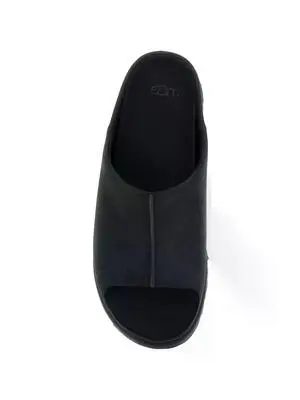 UGG Otzo Logo-detail Open Toe Sandals - Black