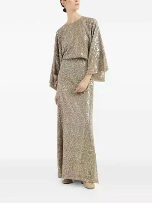 Brunello Cucinelli Sequinned Maxi Dress