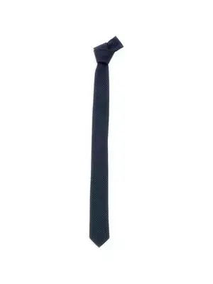 Emporio Armani Silk Neck Tie - Blue