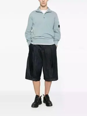 C.P. COMPANY Half-zip Sweatshirt - Blue