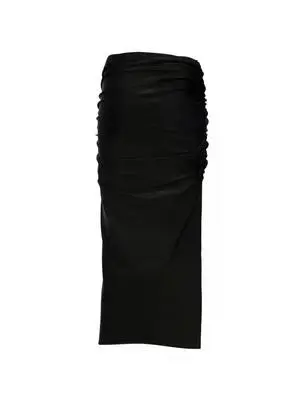 Karl Lagerfeld Knotted Detail Pareo - Black
