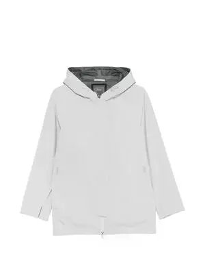 Herno Zip-up Hooded Coat