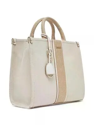 Liu Jo Jacquard Charm Tote Bag