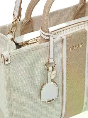 Liu Jo Jacquard Charm Tote Bag