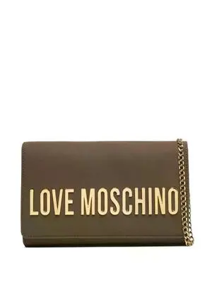 Moschino Chain-strap Shoulder Bag - Brown