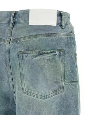 PURPLE BRAND Stone-washed Bermuda Shorts