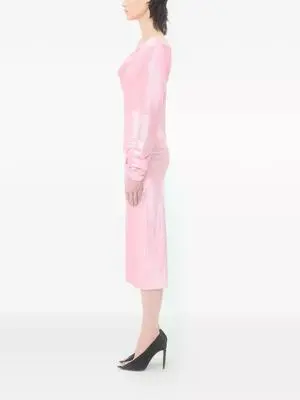 Valentino Garavani Crepe Satin Midi Dress