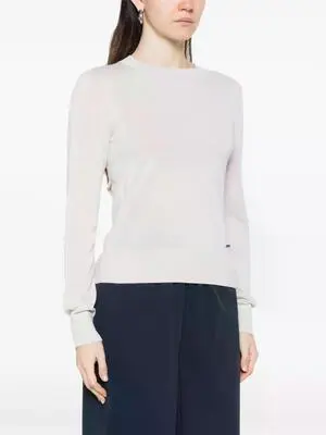 ALPHATAURI Round Neck Knit Top