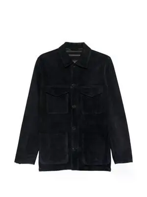 Boglioli Buttoned Pocket Jacket - Blue