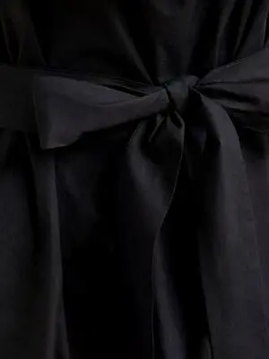 Essentiel Antwerp Ruffled Belted Maxi Dress - Black