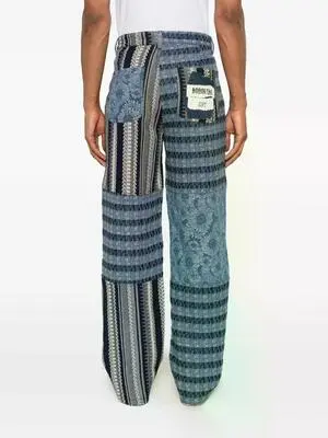 HONOR THE GIFT Tapestry Patchwork Trousers - Blue