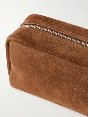 THE ROW Astra Suede Pouch