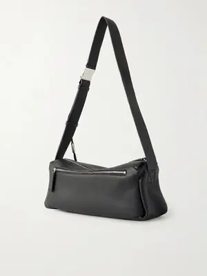 Max Mara Skippers Textured-leather Shoulder Bag