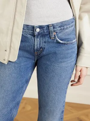 AGOLDE Low-rise Bootcut Jeans - Blue