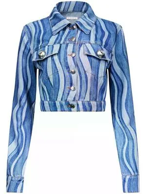 AREA Sunray Denim Jacket - Blue