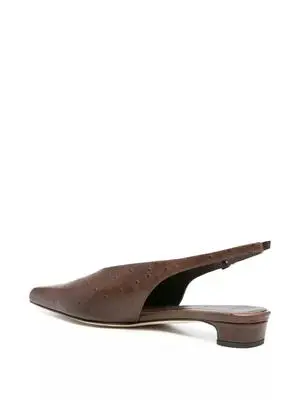POEVE Pointed Slingback Pumps