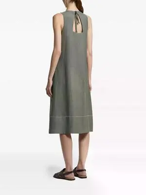 Peserico Crew-neck Midi Dress