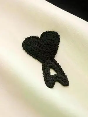 AMI Paris Appliqué-logo Cotton Sweatshirt