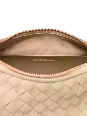 ALEXANDER SMITH Woven Leather Tote Bag