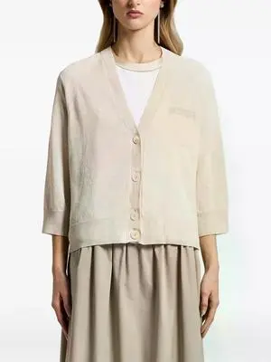 Peserico Button Raglan Sleeve Cardigan