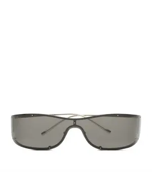 Saint Laurent Shield Sunglasses - Metallic
