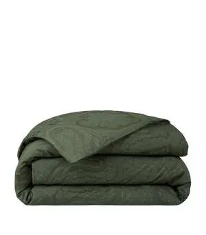 Ralph Lauren Doncaster Super King Duvet Cover - Green