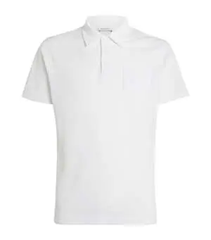 Sunspel Supima Cotton Riviera Polo Shirt - White