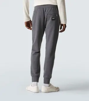 Dolce & Gabbana Cotton Jersey Sweatpants - Grey
